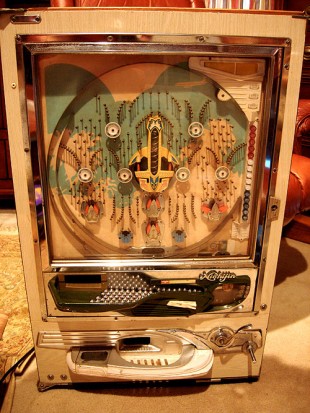 New Toy Added to my Collection: A Vintage Pachinko Machine!
