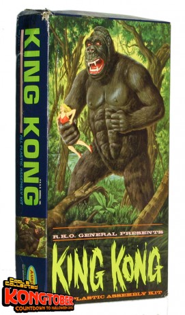 KONGTOBER 31 — Aurora King Kong model kit