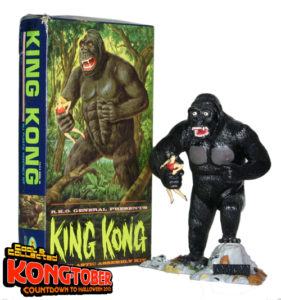 KONGTOBER 31 — Aurora King Kong model kit