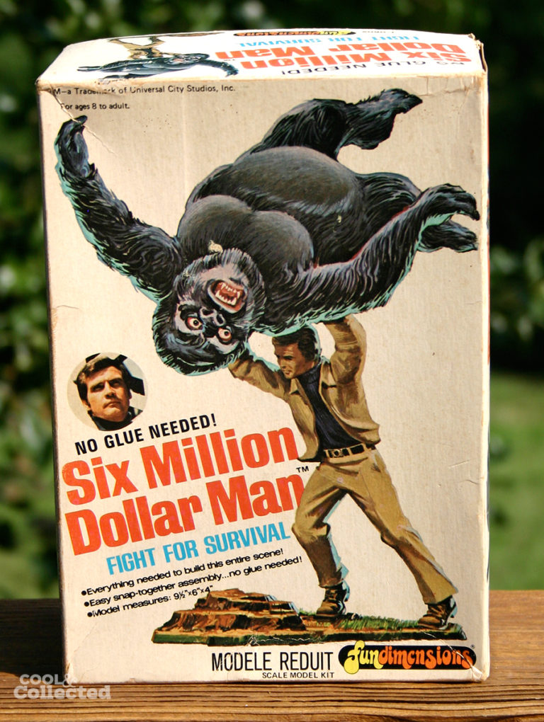 Six Million Dollar Man “Fight for Survival” model kit by Fundimensions