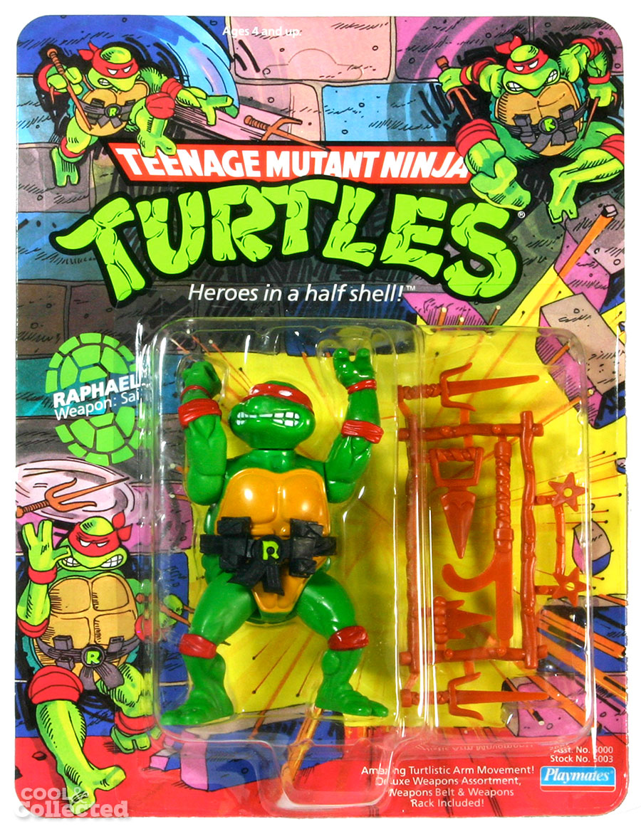 1988 TMNT Raphael Action Figure Review