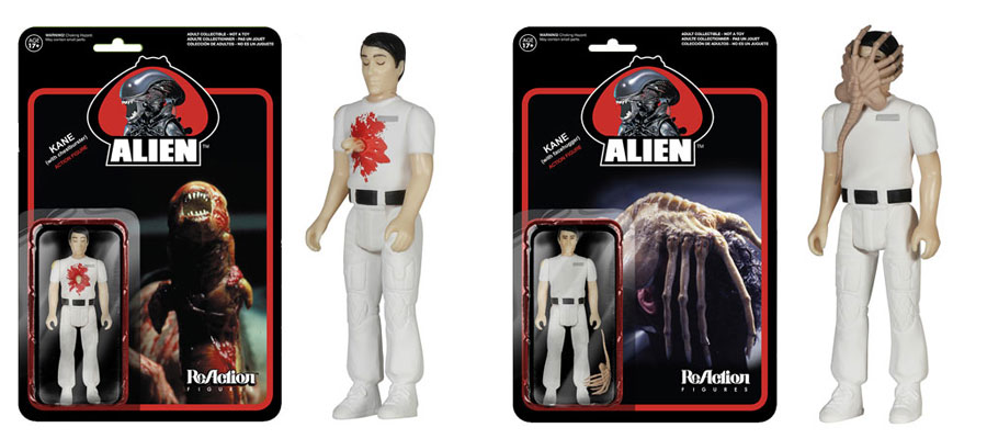 Alien ReAction Facehugger and Chestburster figures? Yep.