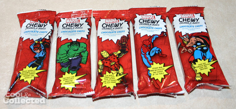 Retro Marvel Chewy Granola Bars are Sweet!