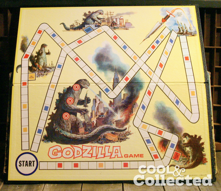 Godzilla Board game by Ideal (1963)