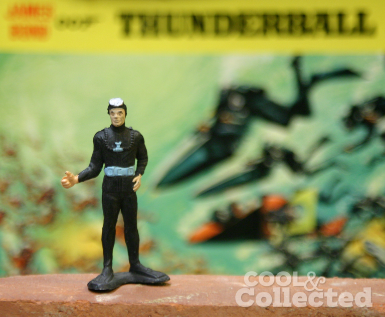 James Bond 007 figures by Gilbert Toys